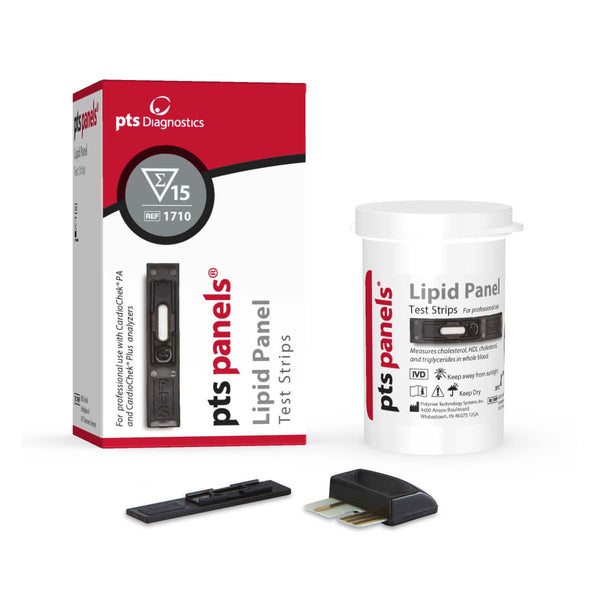 PTS Panels Lipid Panel Test Strips (15 Tests) – TD Health Store